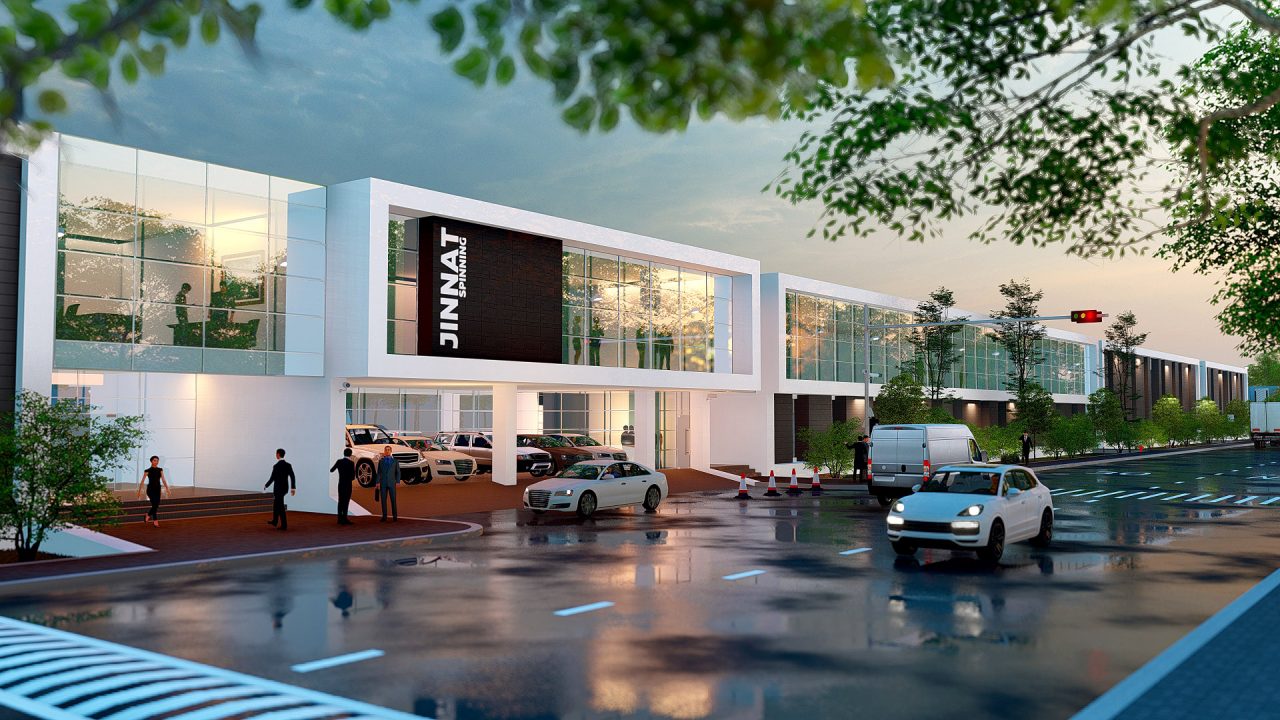 Factory Exterior Design - Rightant Design